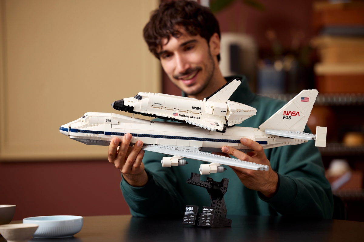 Blast Off with the new LEGO® Icons Shuttle Carrier Aircraft - About Us ...