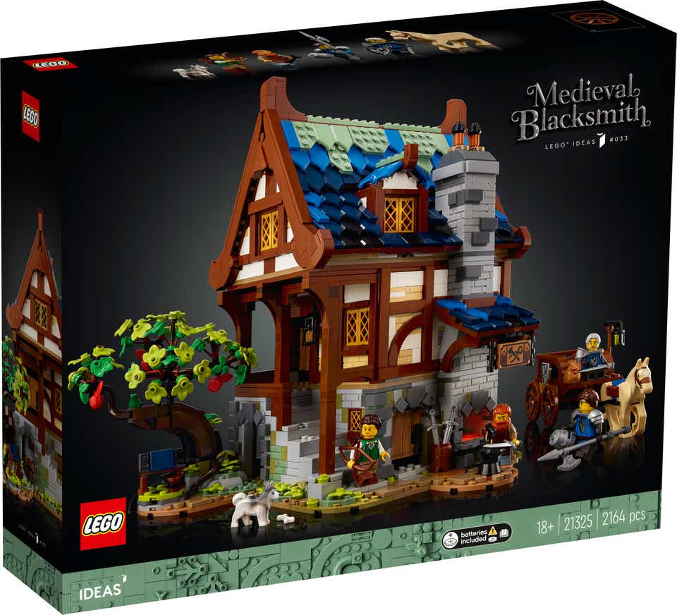 LEGO IDEAS® REVEALS MEDIEVAL SET STARRING THE UNSUNG HERO OF THE MIDDLE ...