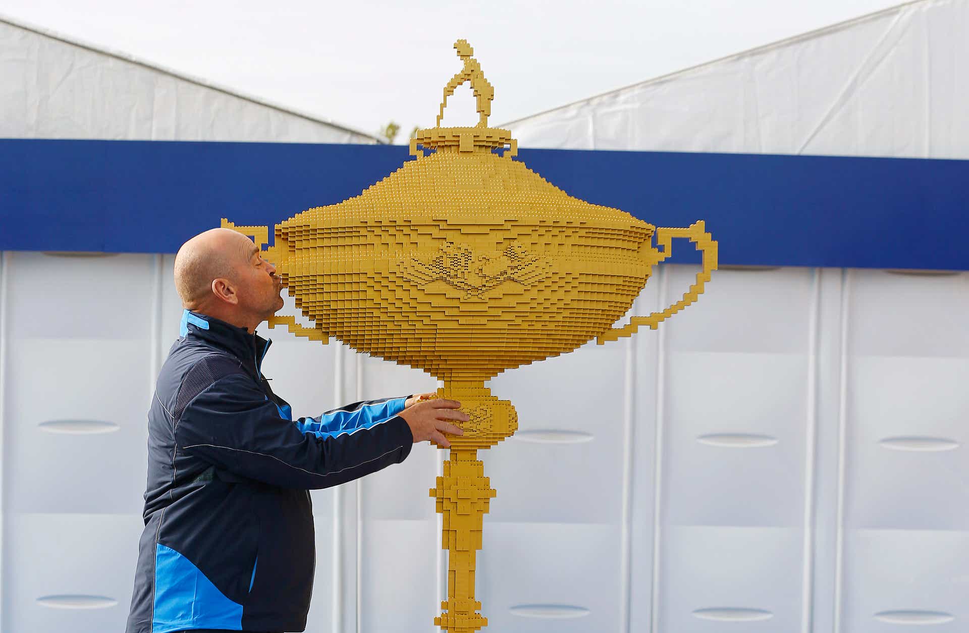 The LEGO Group honours first ever Danish captain with giant Ryder Cup ...