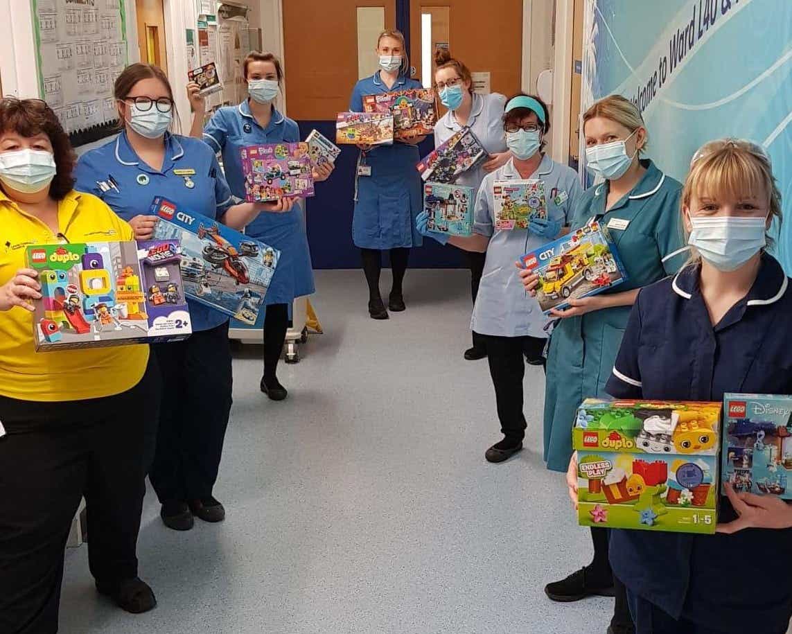 Sarah helped get 32,000 LEGO® sets to healthcare workers against all ...