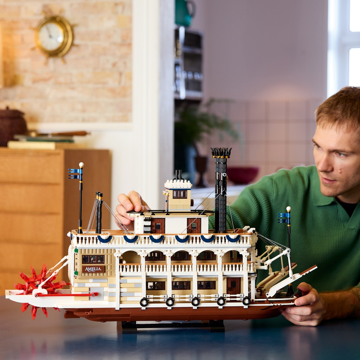 Set Sail with the New LEGO® Ideas River Steamboat - About Us - LEGO.com