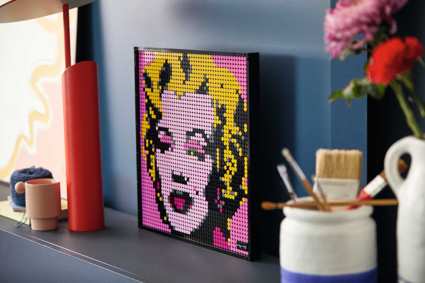 Transform your passion into art: the LEGO Group puts pop-art back in ...