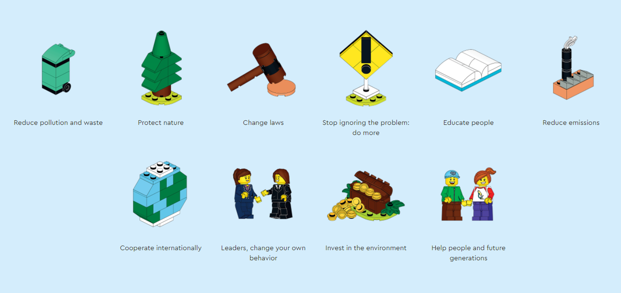 Children call for action on climate change at COP26 - About us - LEGO ...