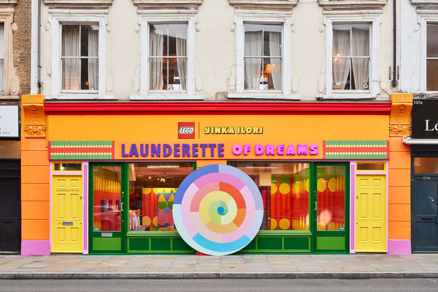 The LEGO Group unveils ‘Launderette of Dreams’, an installation by ...
