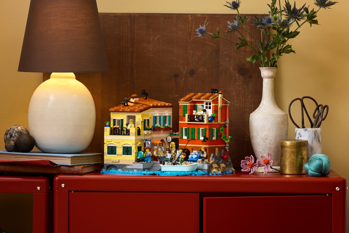The New LEGO® Ideas Italian Riviera Architecture Set - About Us - LEGO.com