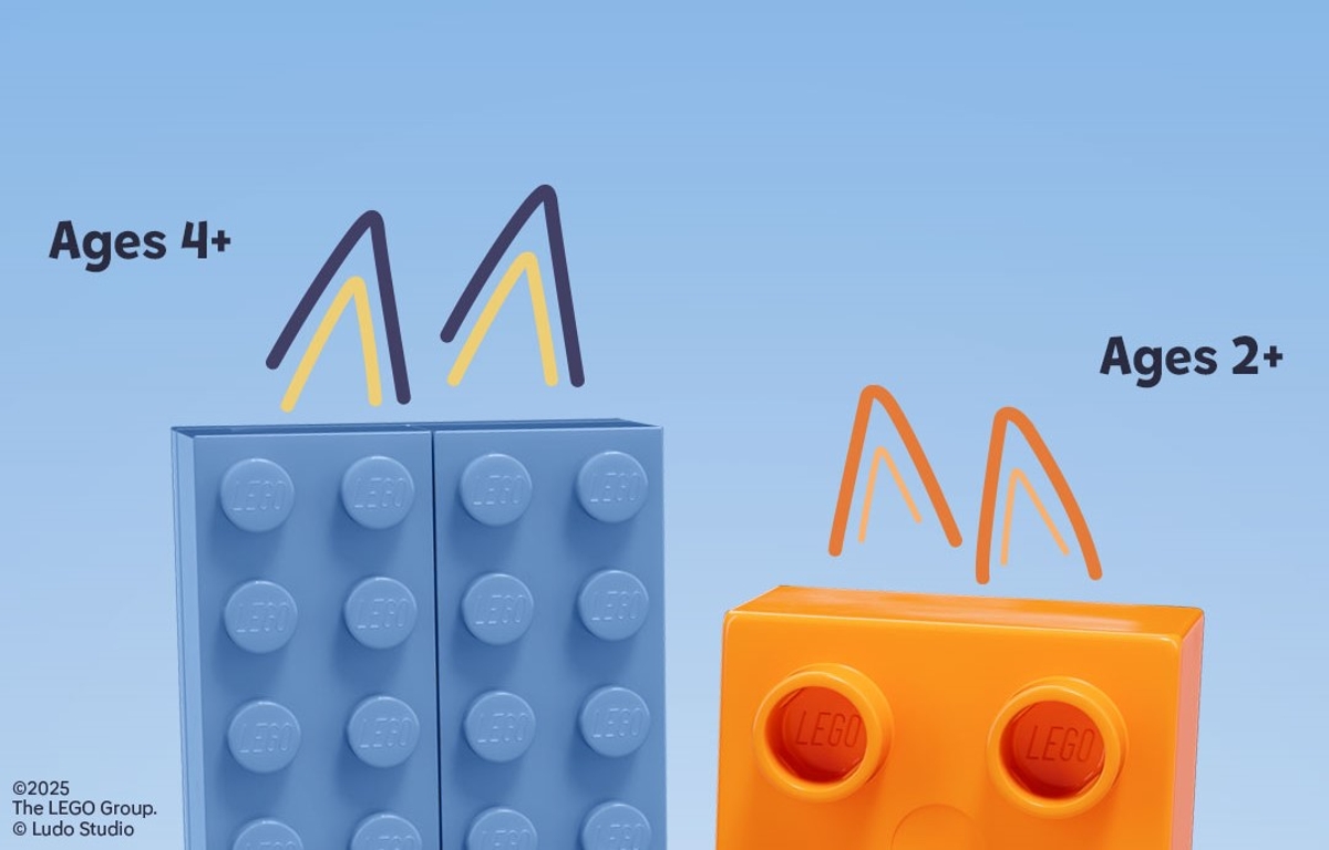 the LEGO Group and BBC Studious BLUEY Partnership - About Us - LEGO.com