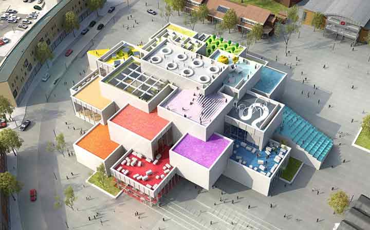 LEGO House topping out - About Us - LEGO.com