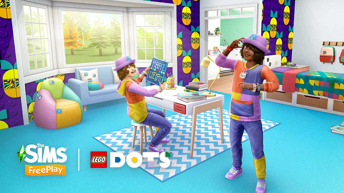 The Sims FreePlay and LEGO® DOTS Team Up to Combine Colorful Worlds of ...