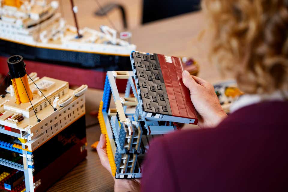 The grandest ship in history joins the LEGO® family as LEGO Titanic is ...