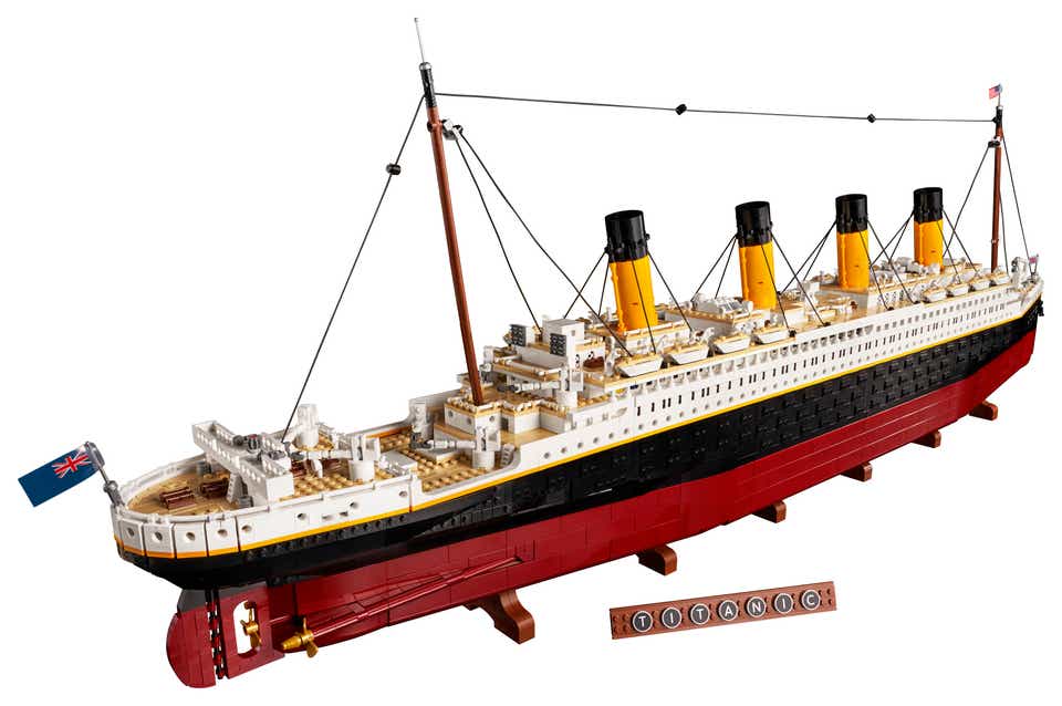 The grandest ship in history joins the LEGO® family as LEGO Titanic is ...