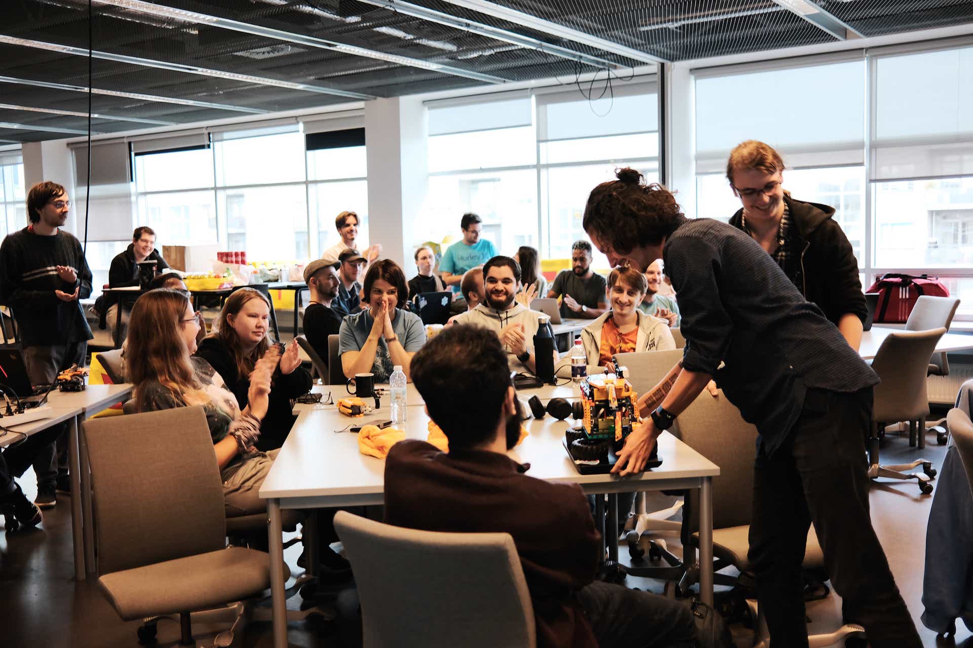 Students build video games powered by LEGO® Technic™ motors and ...