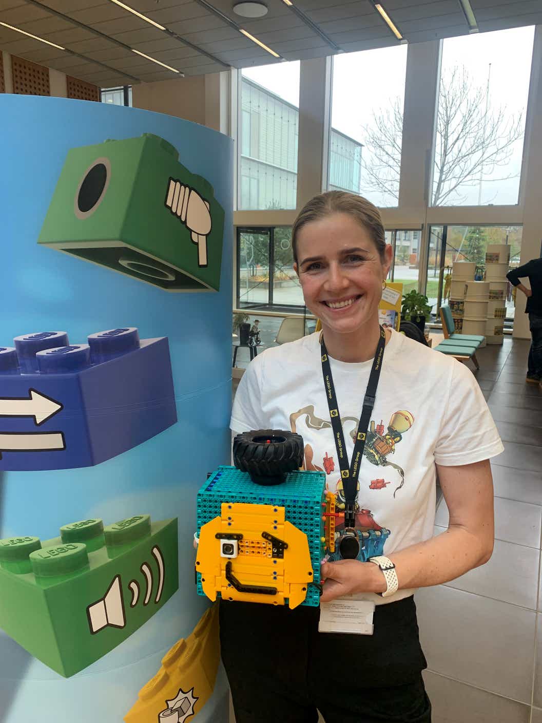 Students build video games powered by LEGO® Technic™ motors and ...