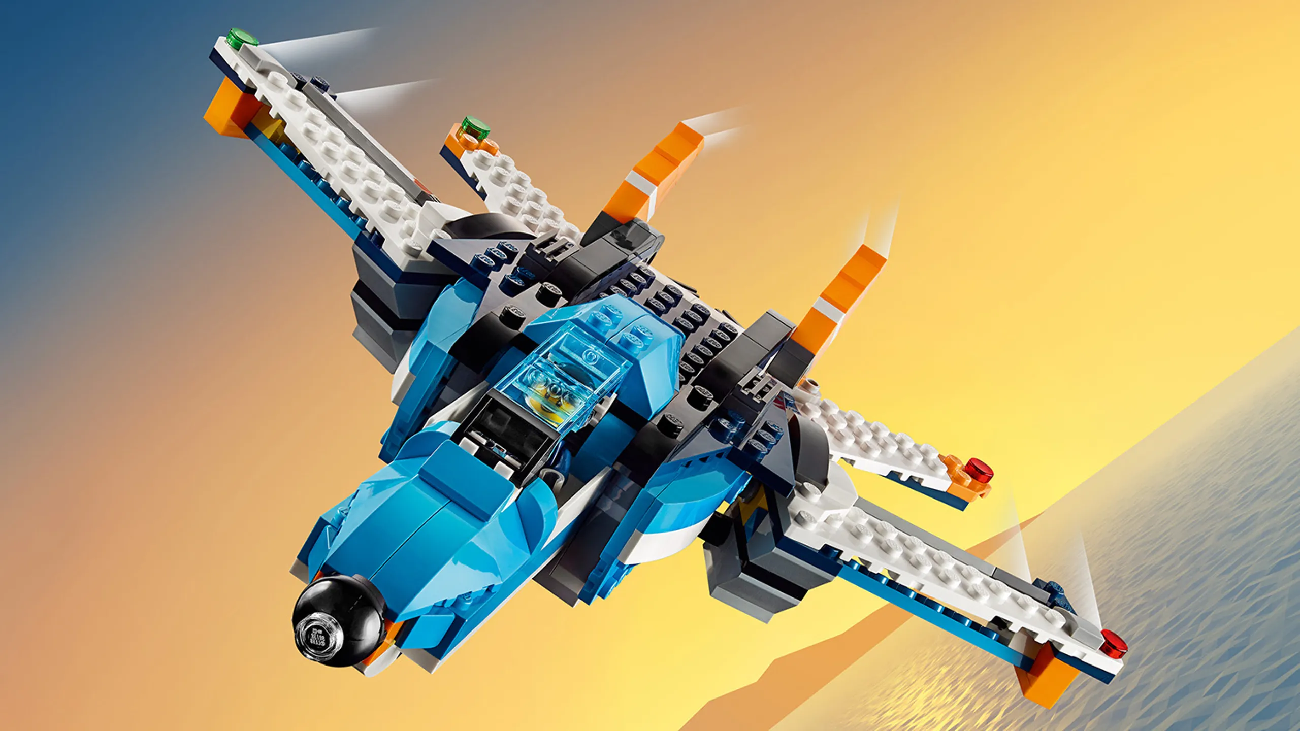 Twin-Rotor Helicopter - Videos - LEGO.com for kids