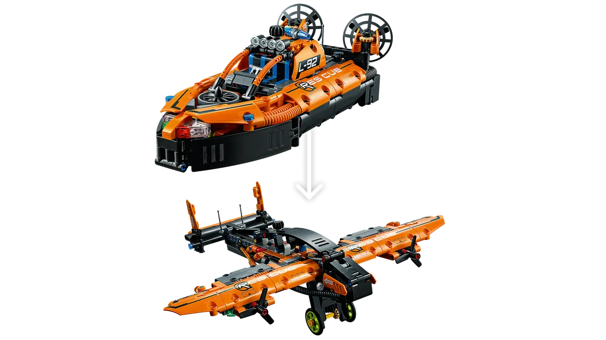 Rescue Hovercraft - Videos - LEGO.com for kids