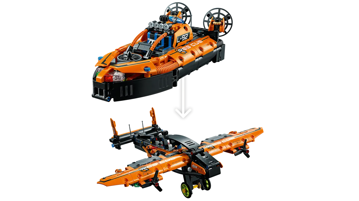 Rescue Hovercraft - Videos - LEGO.com for kids