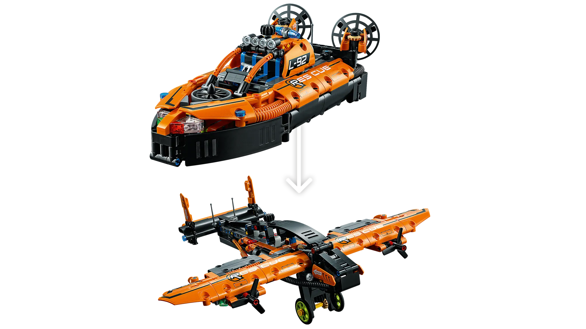 Rescue Hovercraft - Videos - LEGO.com for kids