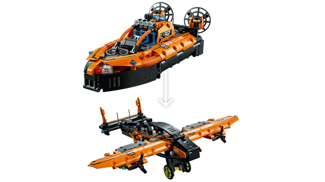 Rescue Hovercraft - Videos - LEGO.com for kids