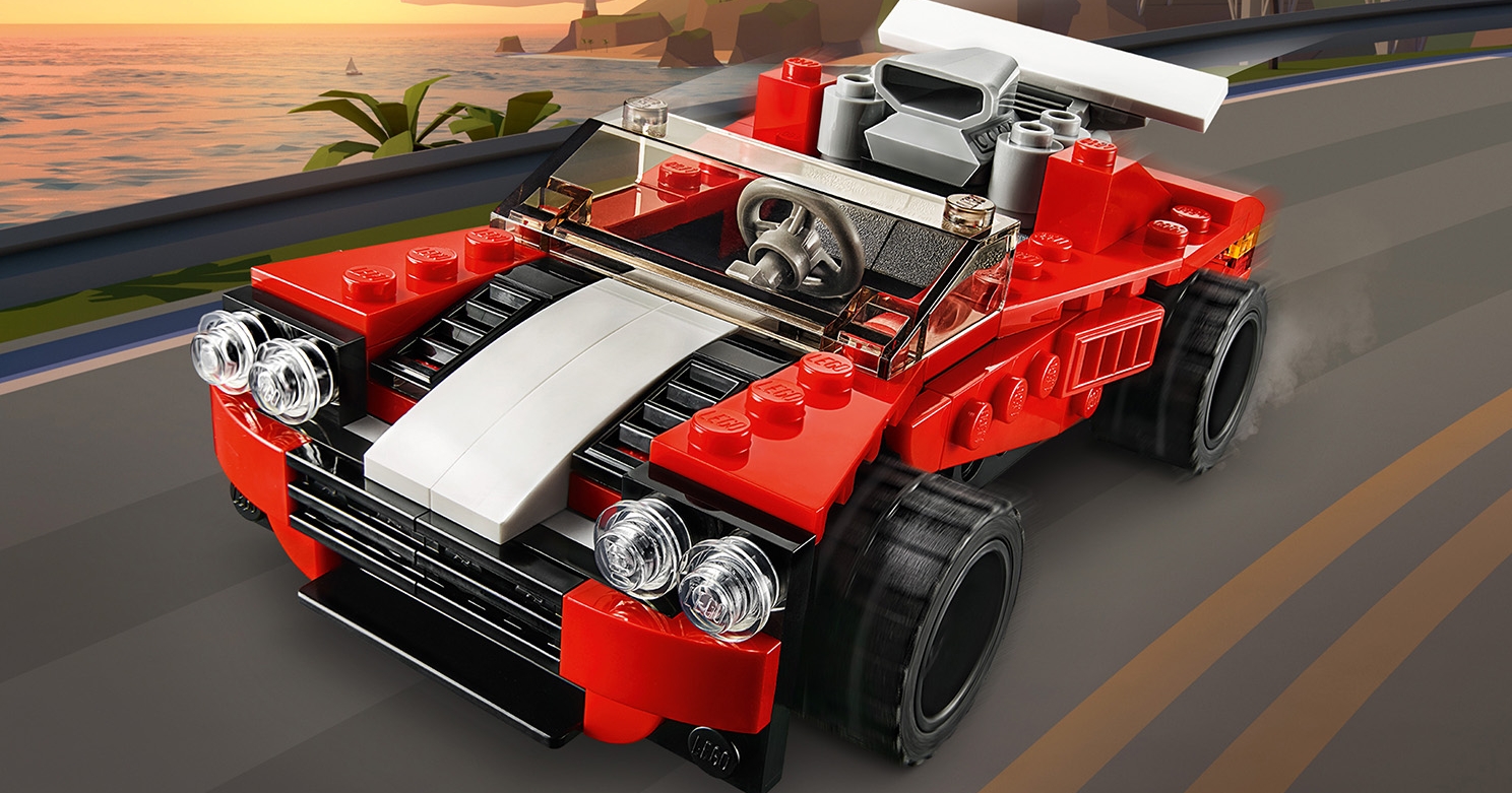 Carro Esportivo - Vídeos - LEGO.com para crianças