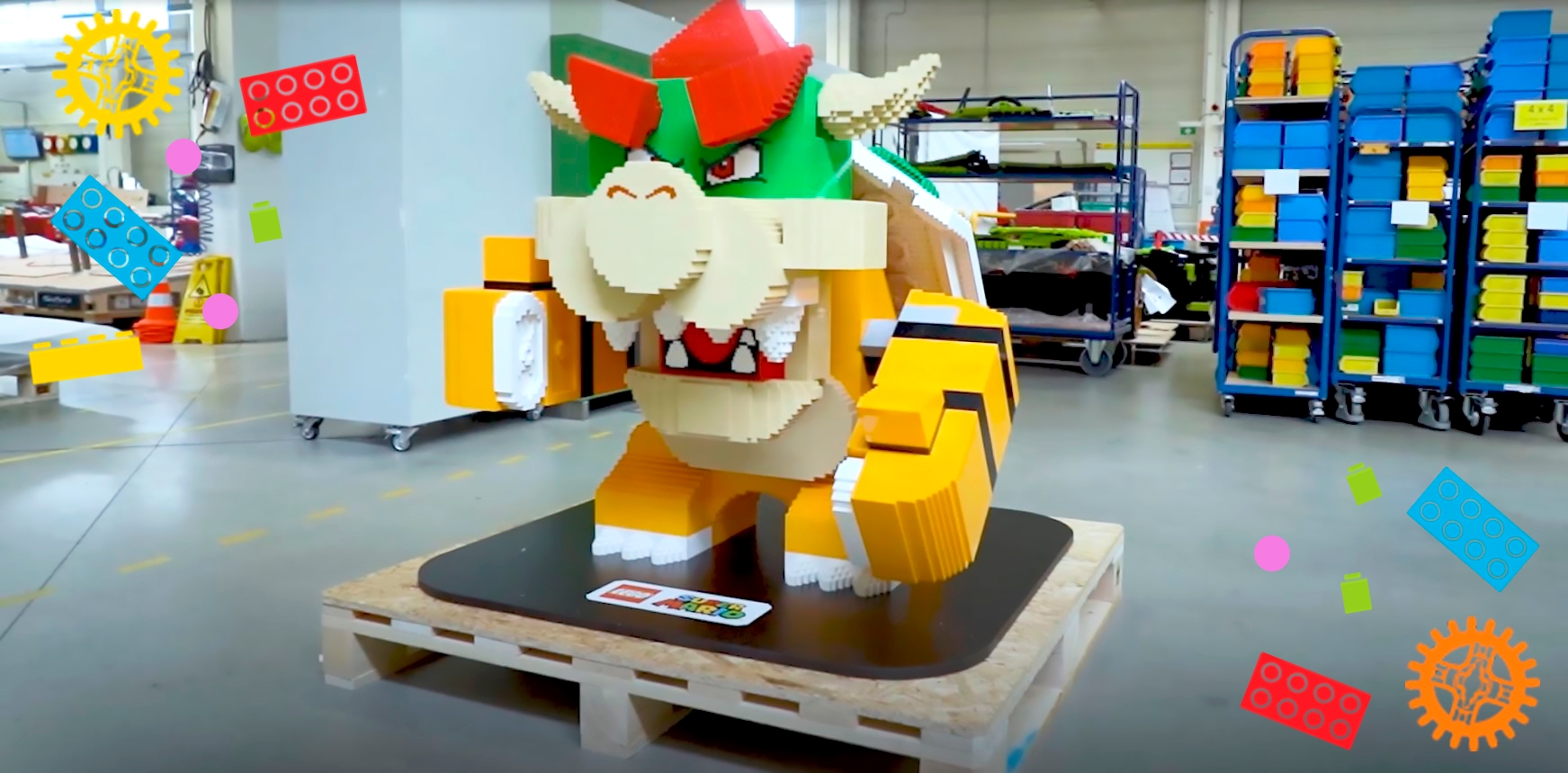 ¡Un Bowser GIGANTE hecho todo de bricks! - LEGO® Super Mario™ - LEGO ...