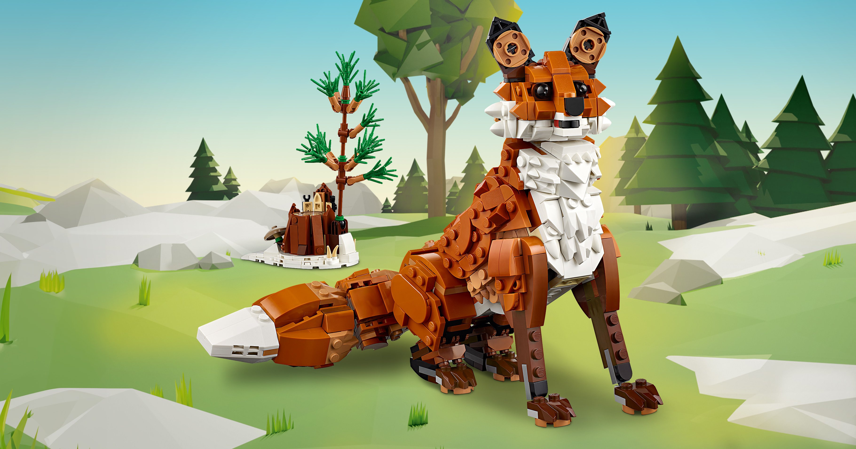 Animais da Floresta: Raposa Vermelha - Vídeos - LEGO.com para crianças