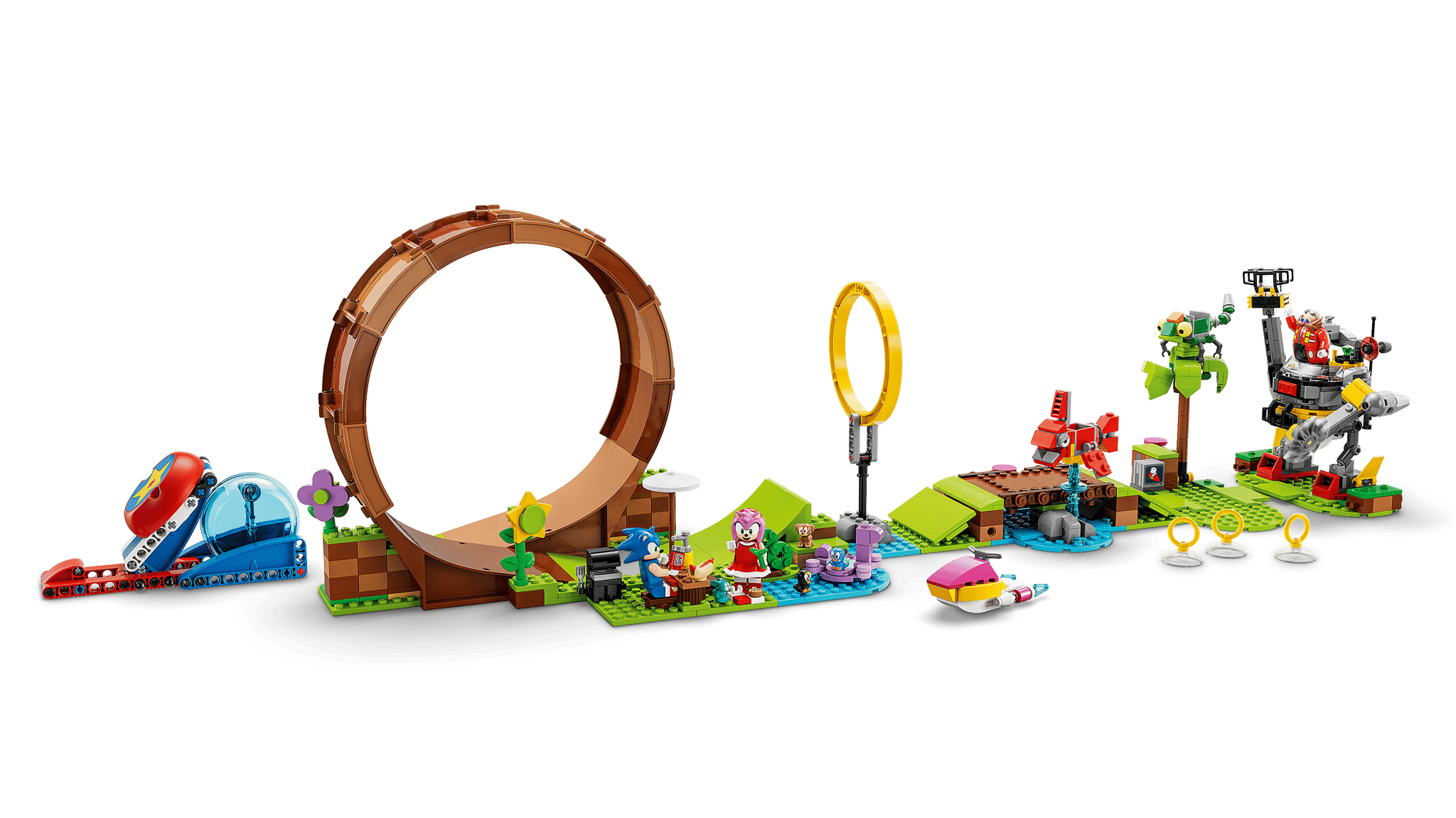 Sonic's Green Hill Zone Loop Challenge - Videos - LEGO.com for kids