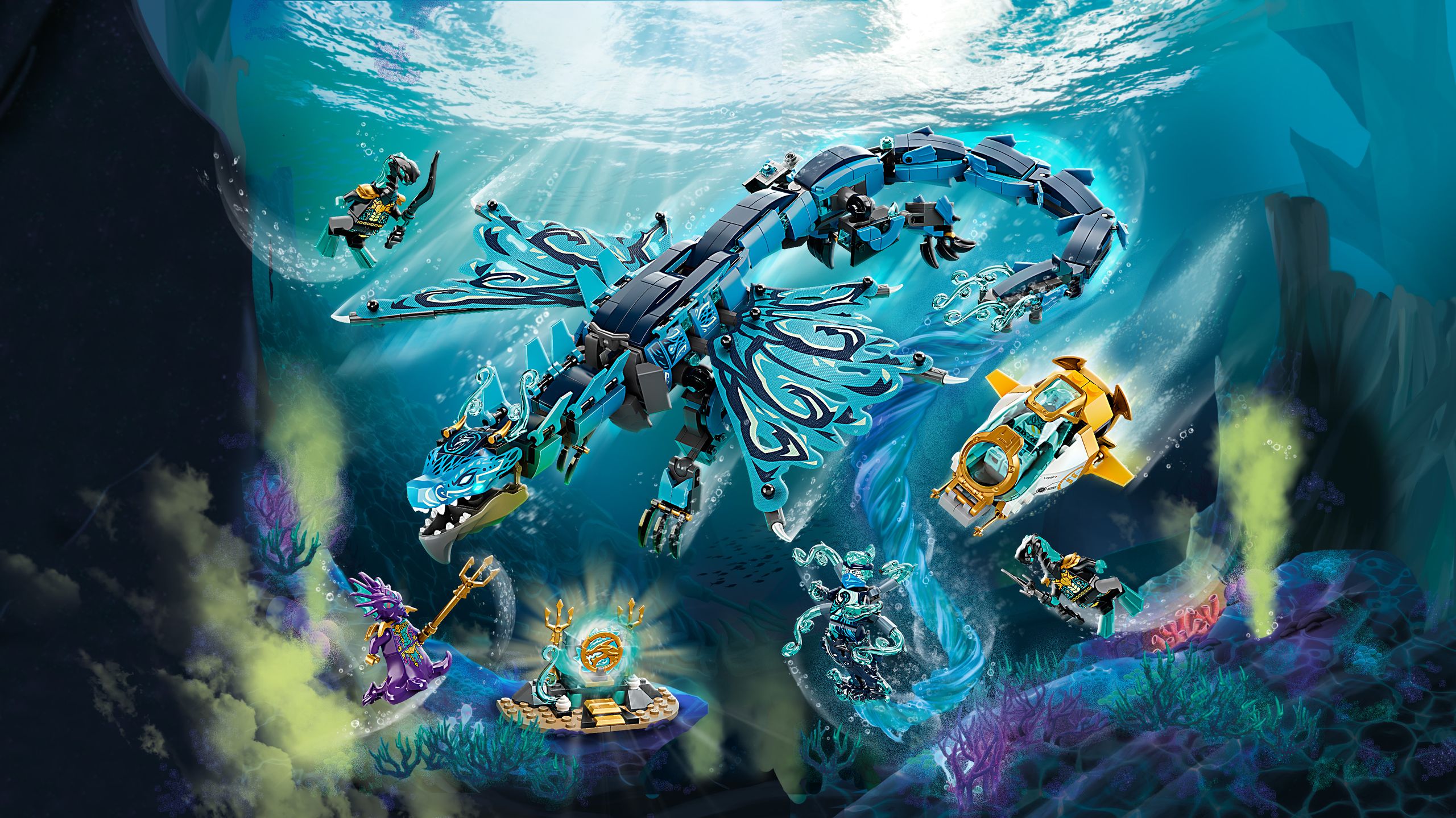Water Dragon - Videos - LEGO.com for kids