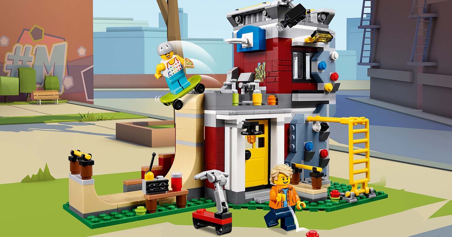 Modular Skate House - Videos - LEGO.com for kids