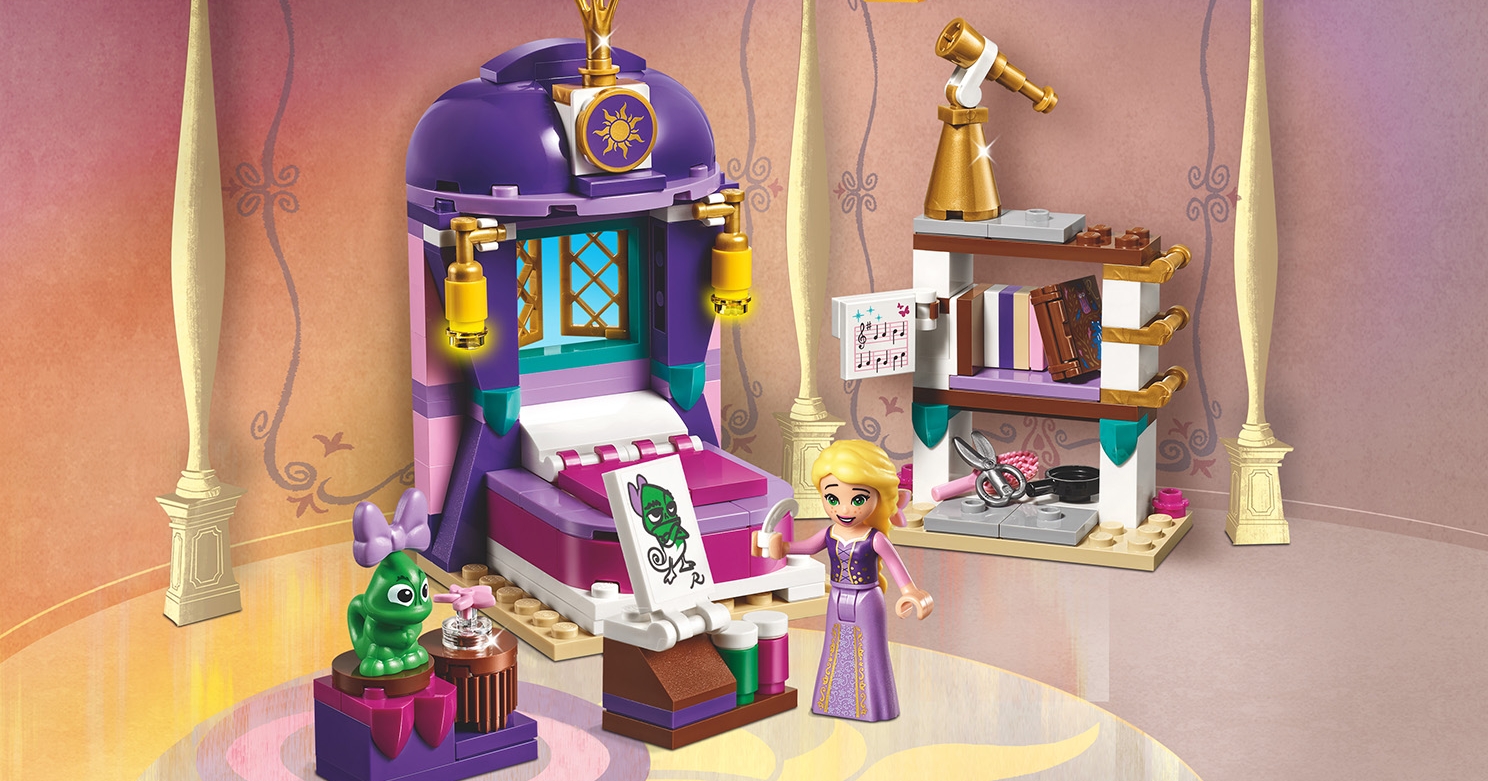 Salātlapiņas pils guļamistaba - Videos - LEGO.com for kids