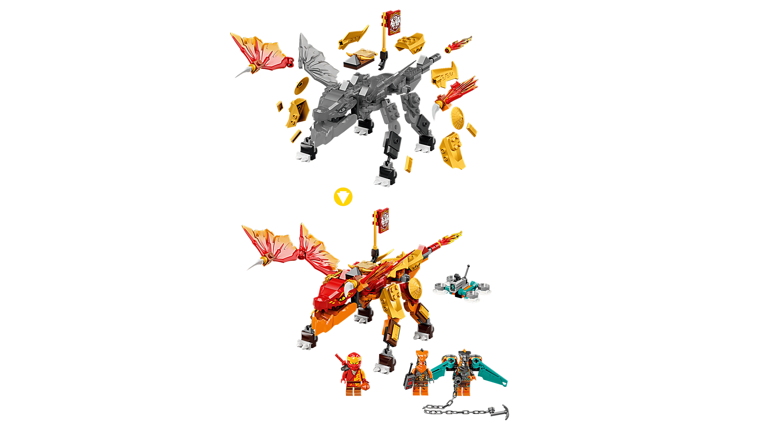 Kai’s Fire Dragon EVO - Videos - LEGO.com for kids