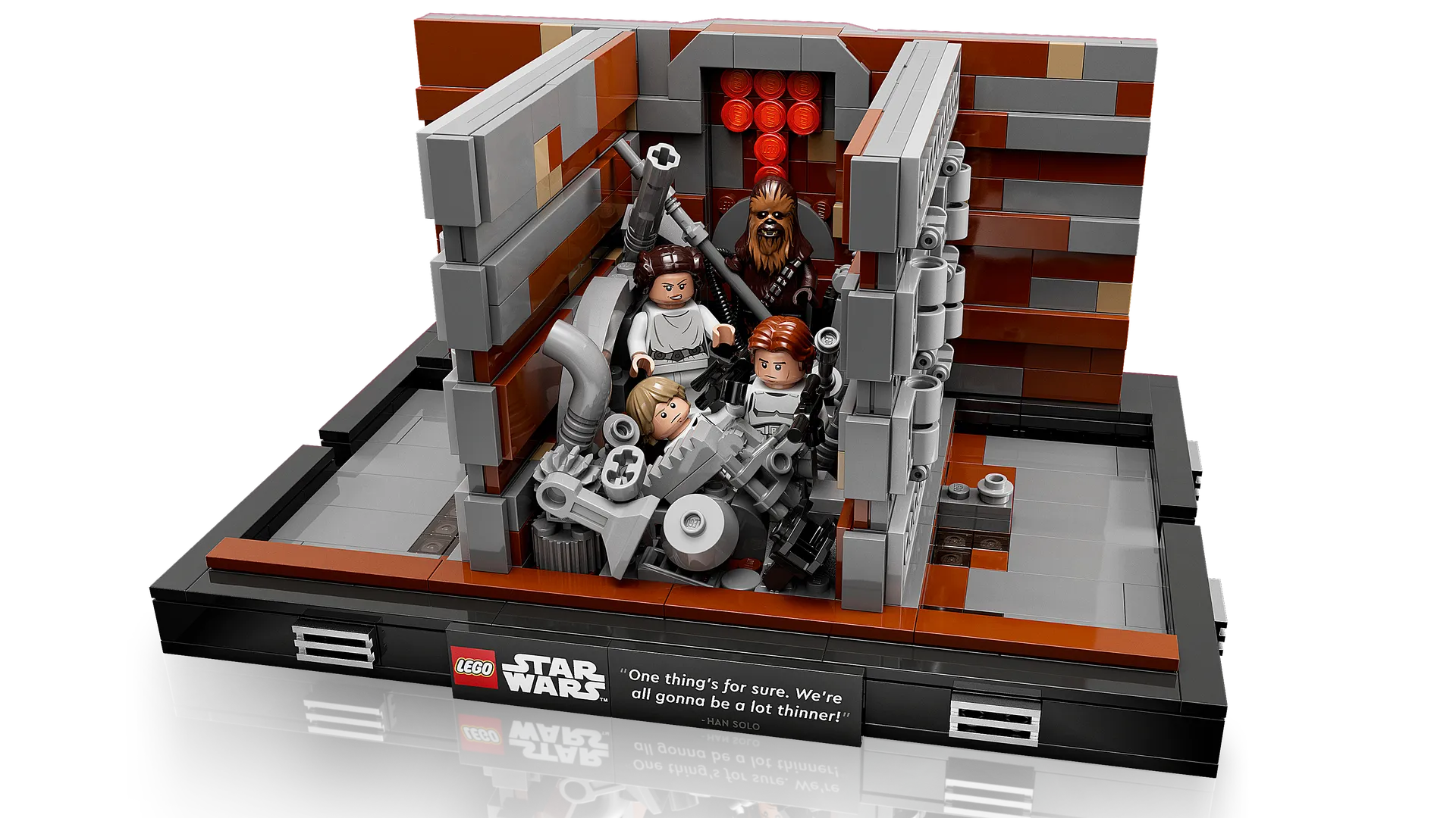 Death Star™ Trash Compactor Diorama - Videos - LEGO.com for kids