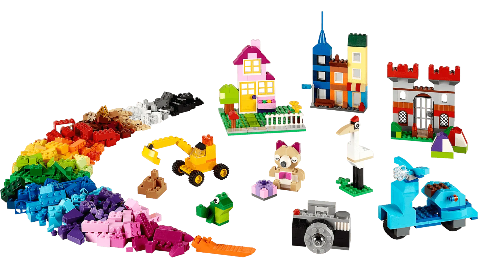 LEGO® Large Creative Brick Box - Videos - LEGO.com for kids