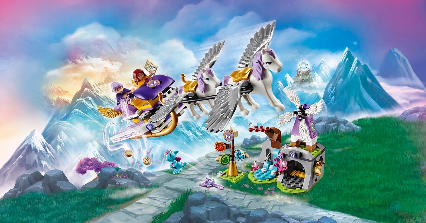 El Trineo de Pegasos de Aira - Videos - LEGO.com para niños