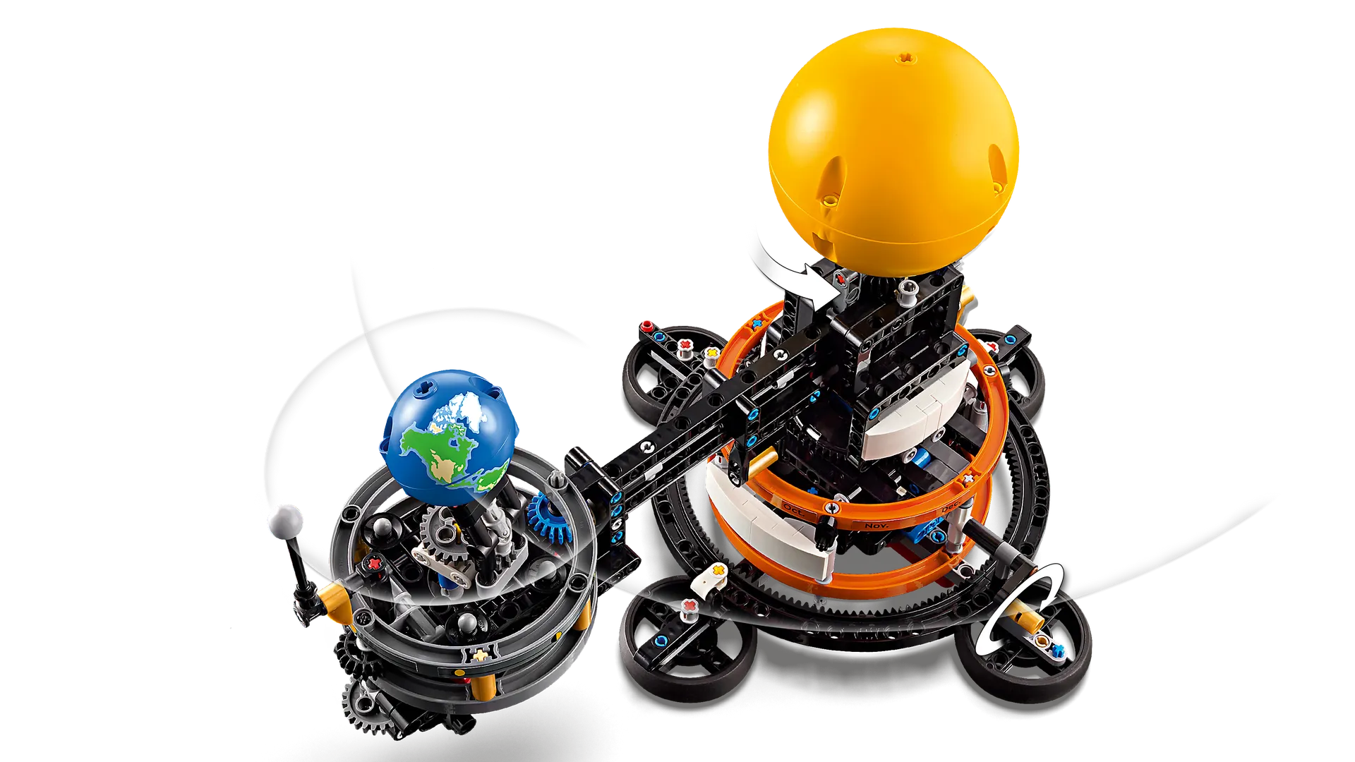 Planet Earth and Moon in Orbit - Videos - LEGO.com for kids