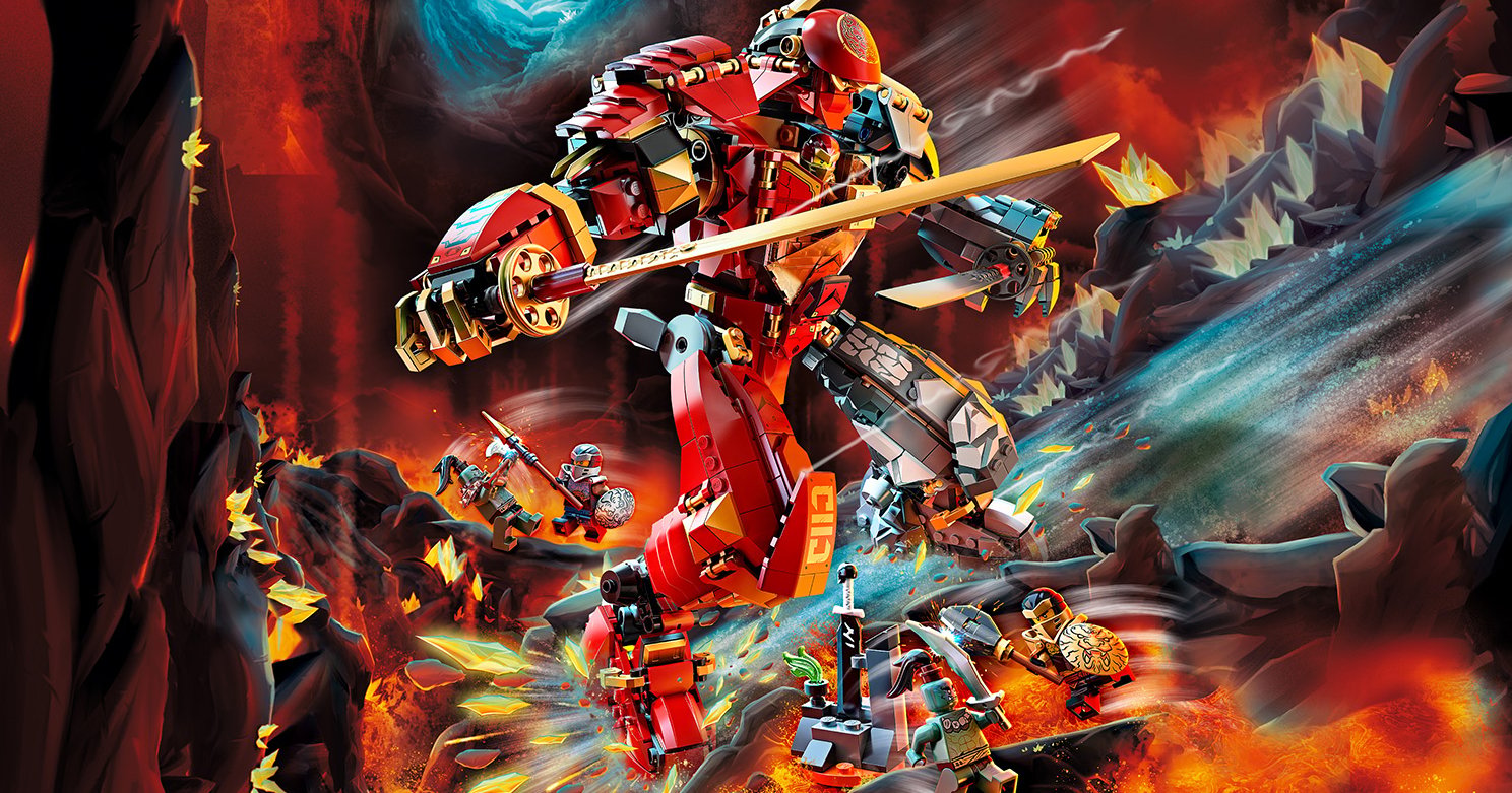 Fire Stone Mech - Videos - LEGO.com for kids
