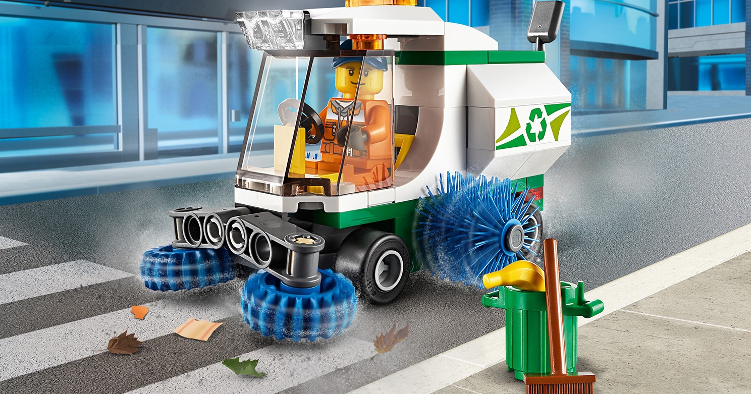 Street Sweeper - Videos - LEGO.com for kids