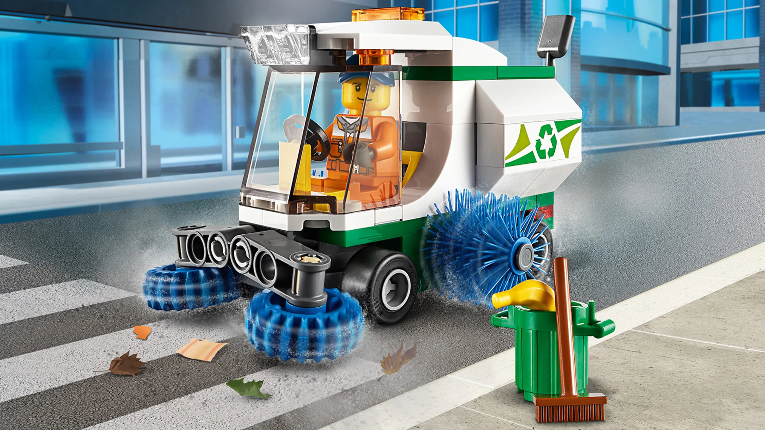 Street Sweeper - Videos - LEGO.com for kids