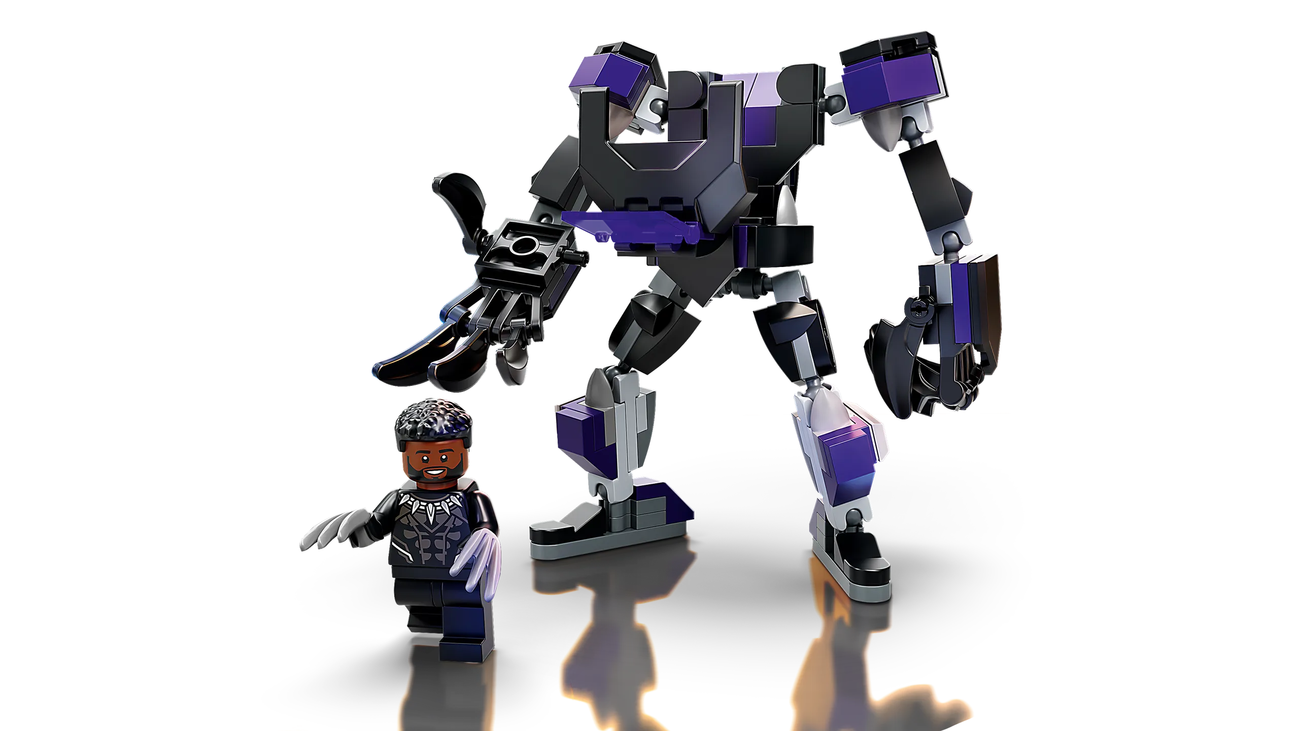 Black Panther Mech Armor - Videos - LEGO.com for kids