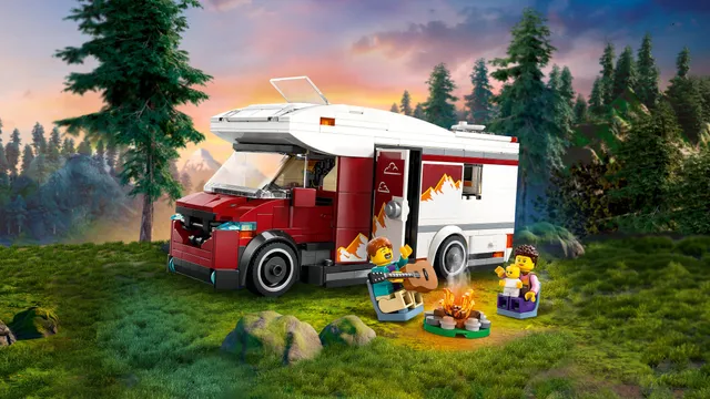 Holiday Adventure Camper Van - Videos - LEGO.com for kids