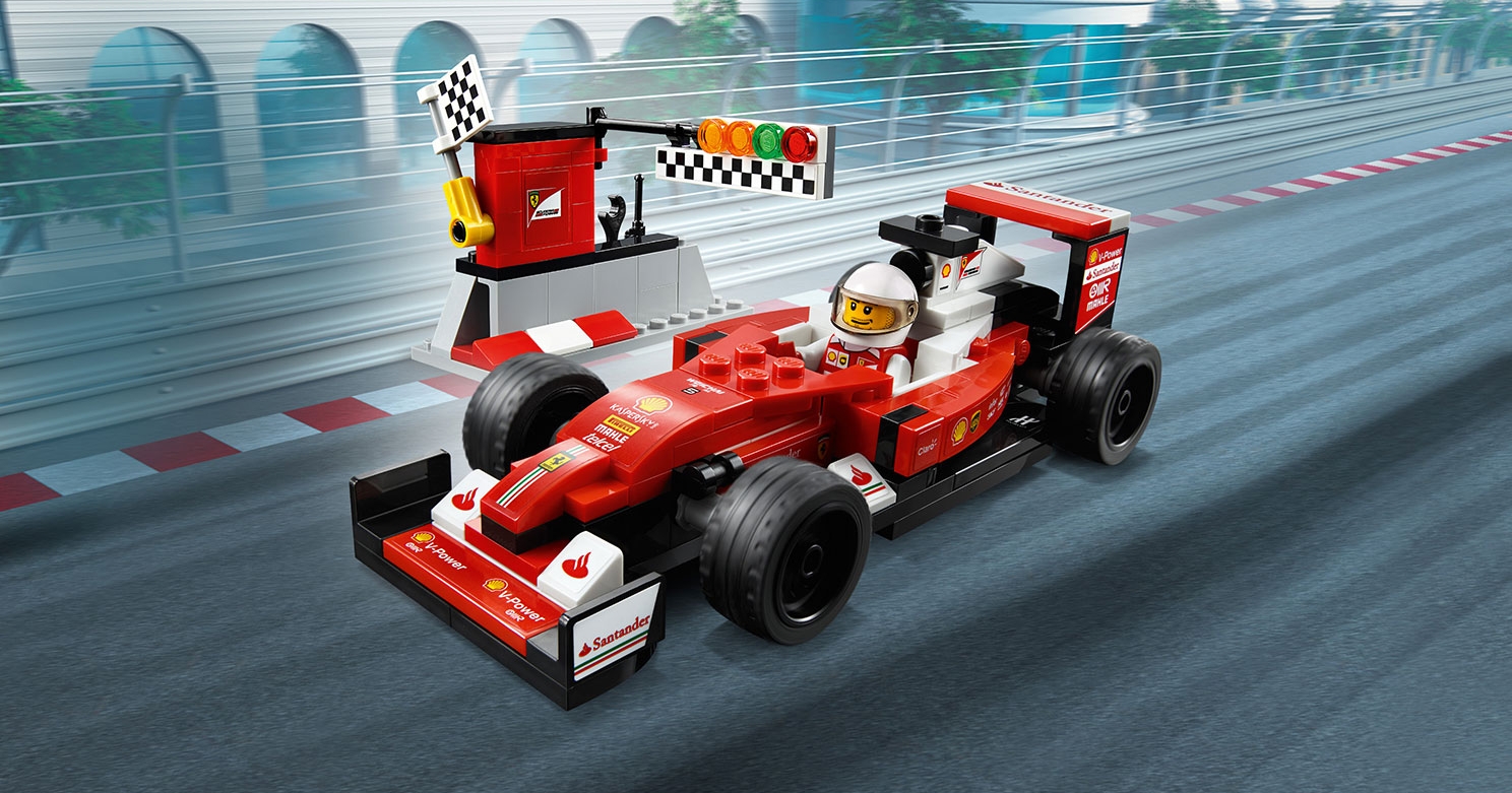 Scuderia Ferrari SF16-H - Videos - LEGO.com for kids