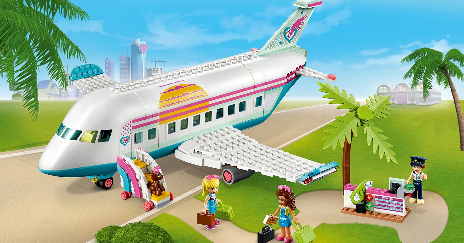 Heartlake City Aeroplane - Videos - LEGO.com for kids