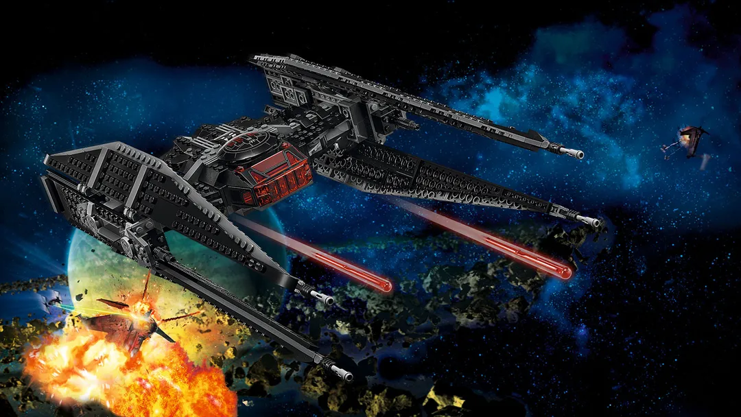 Kylo Ren's TIE Fighter™ - Videos - LEGO.com for kids
