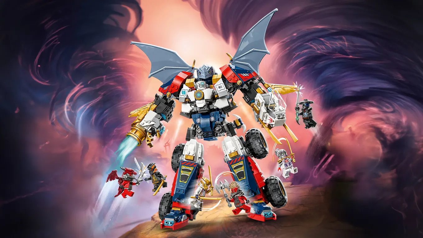 Zane's Ultra Combiner Mech - Videos - LEGO.com for kids