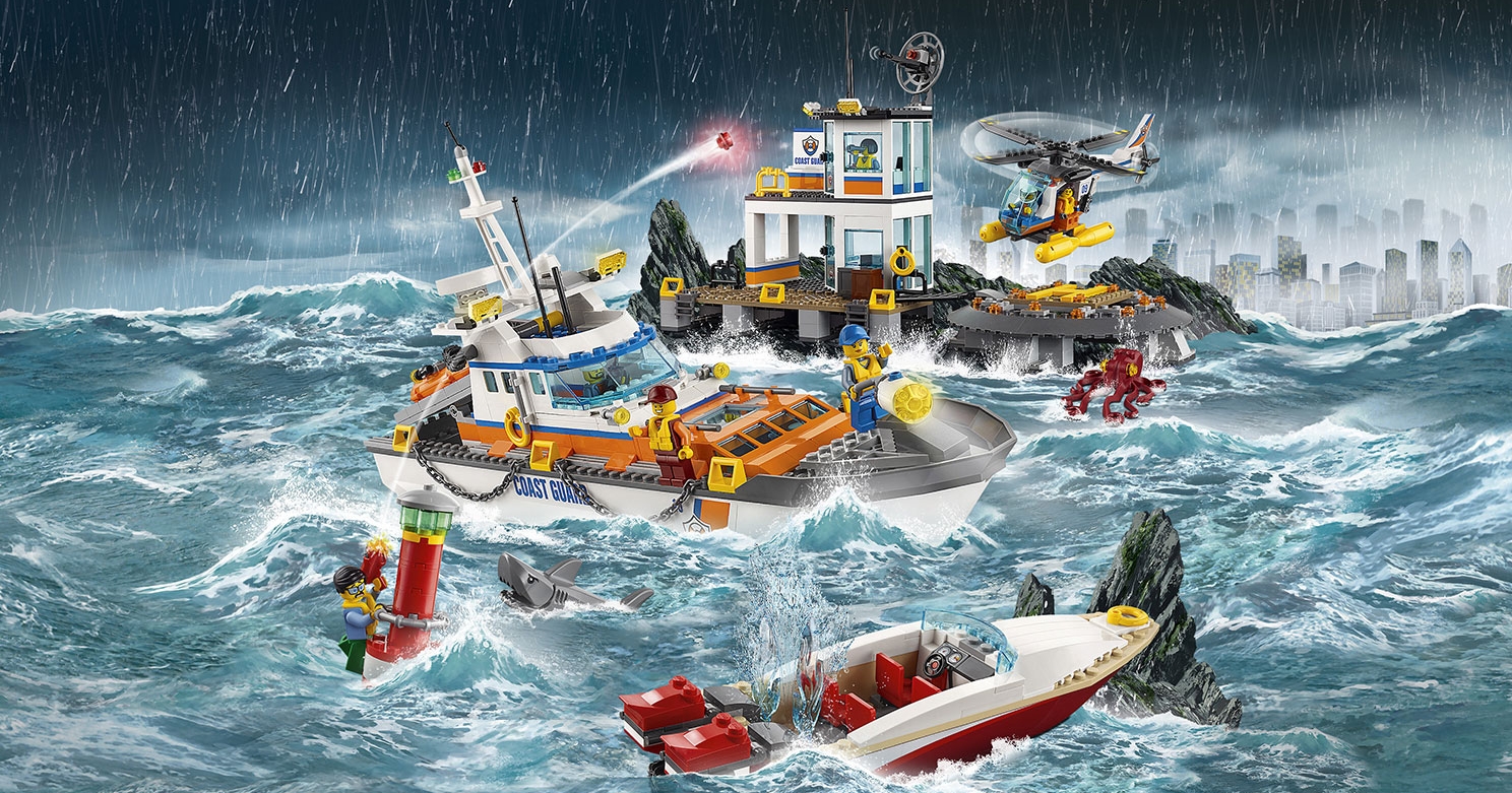 Coast Guard Head Quarters - Videos - LEGO.com for kids