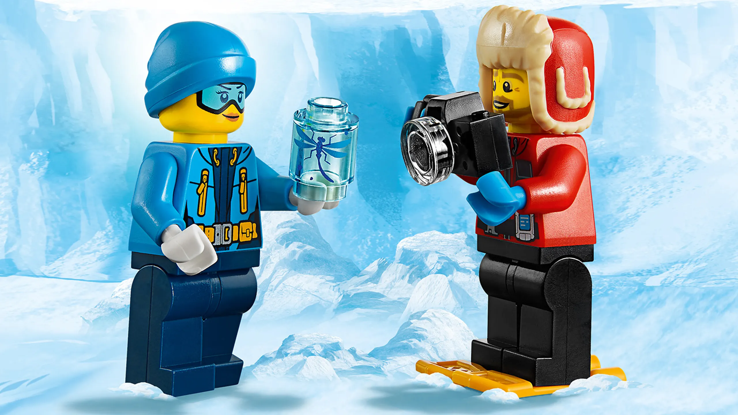 Arctic Ice Glider - Videos - LEGO.com for kids