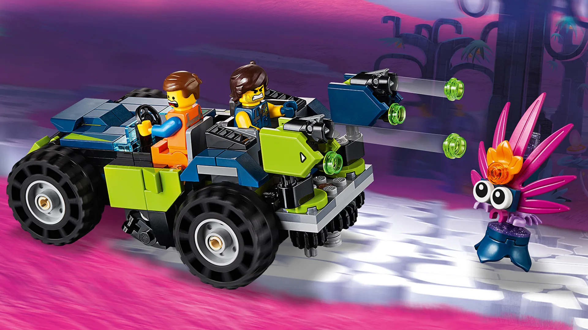 Rex’s Rex-treme Offroader! - Videos - LEGO.com for kids