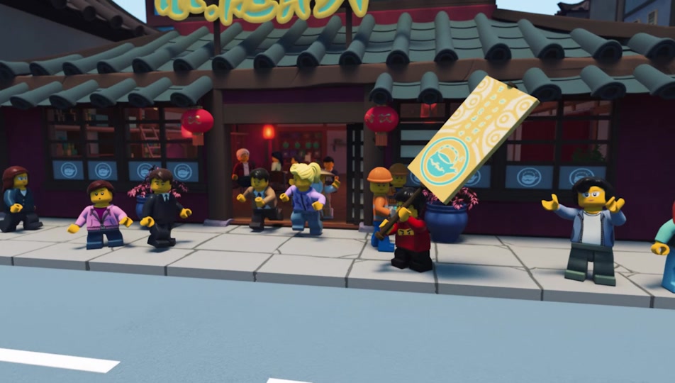 Wu's Teas: Spinny Sign - LEGO® NINJAGO® Videos - LEGO.com for kids