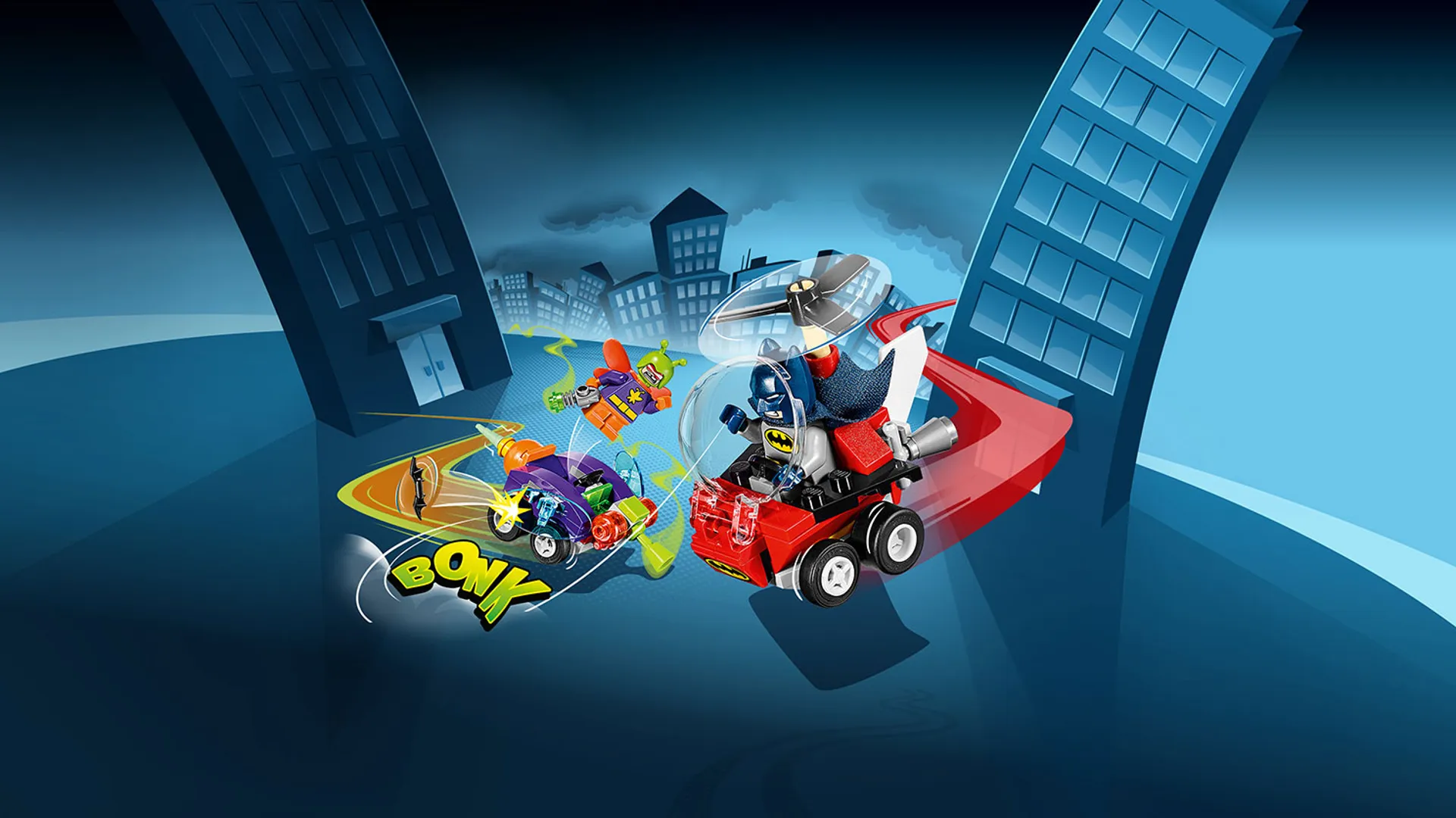 Mighty Micros: Batman™ vs. Killer Moth™ - Videos - LEGO.com for kids