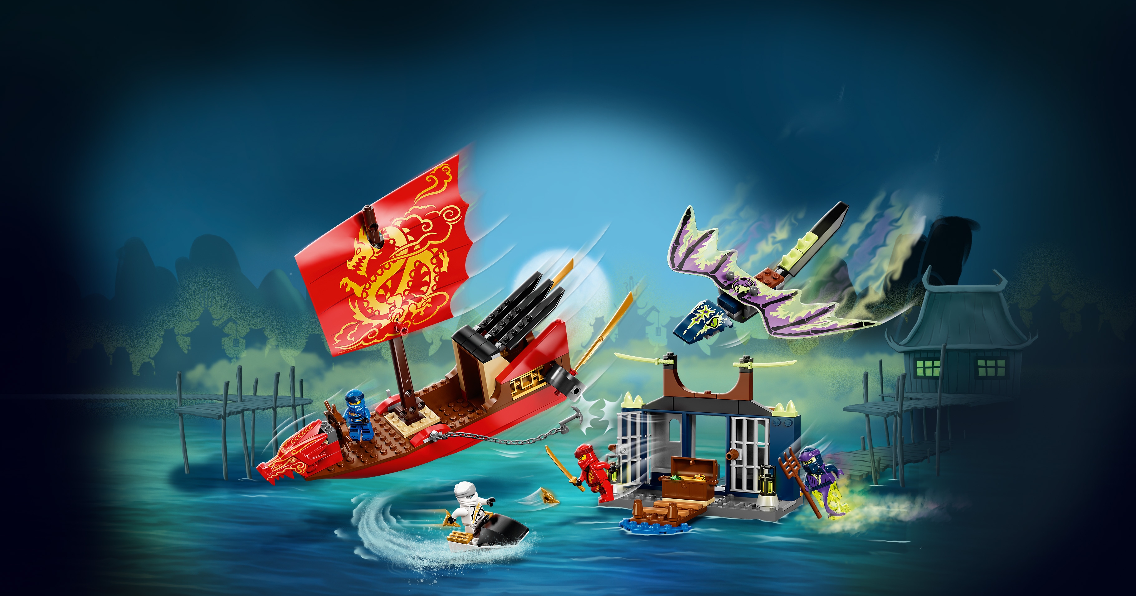 Vuelo Final del Navío del Destino - Videos - LEGO.com para niños