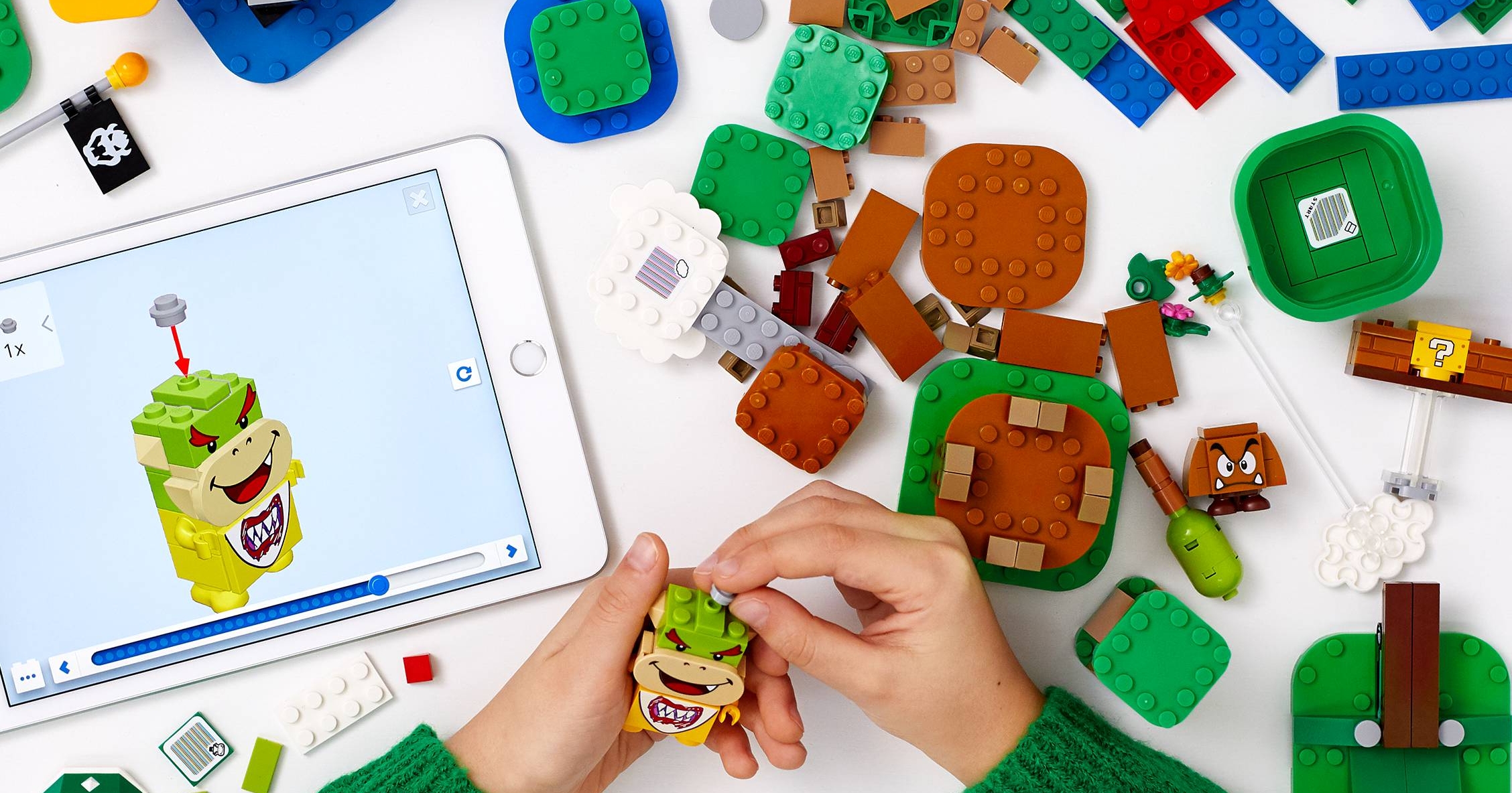 Bauen mit der LEGO® Super Mario™ App! - LEGO.com für Kinder