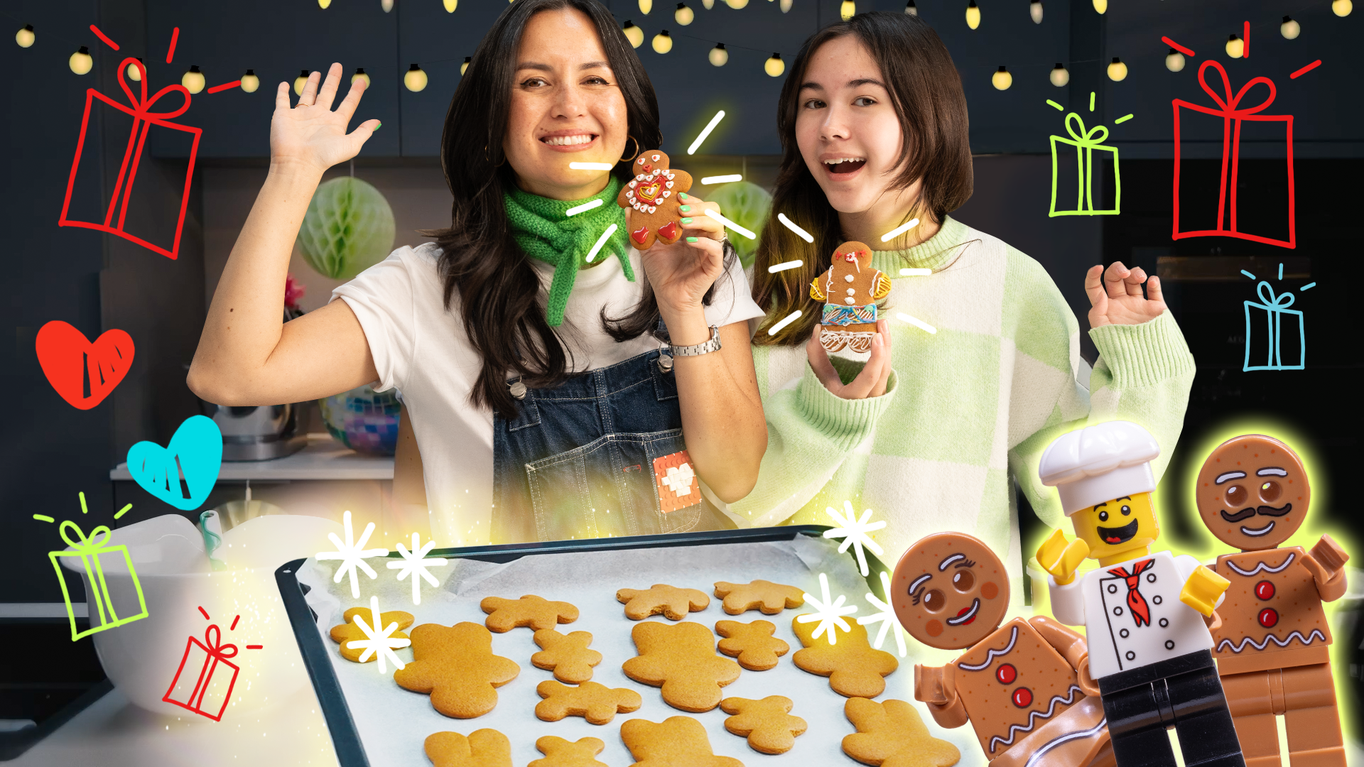 Festive Baking with Fiorella and Maggie – and LEGO® Chef! | Watch now
